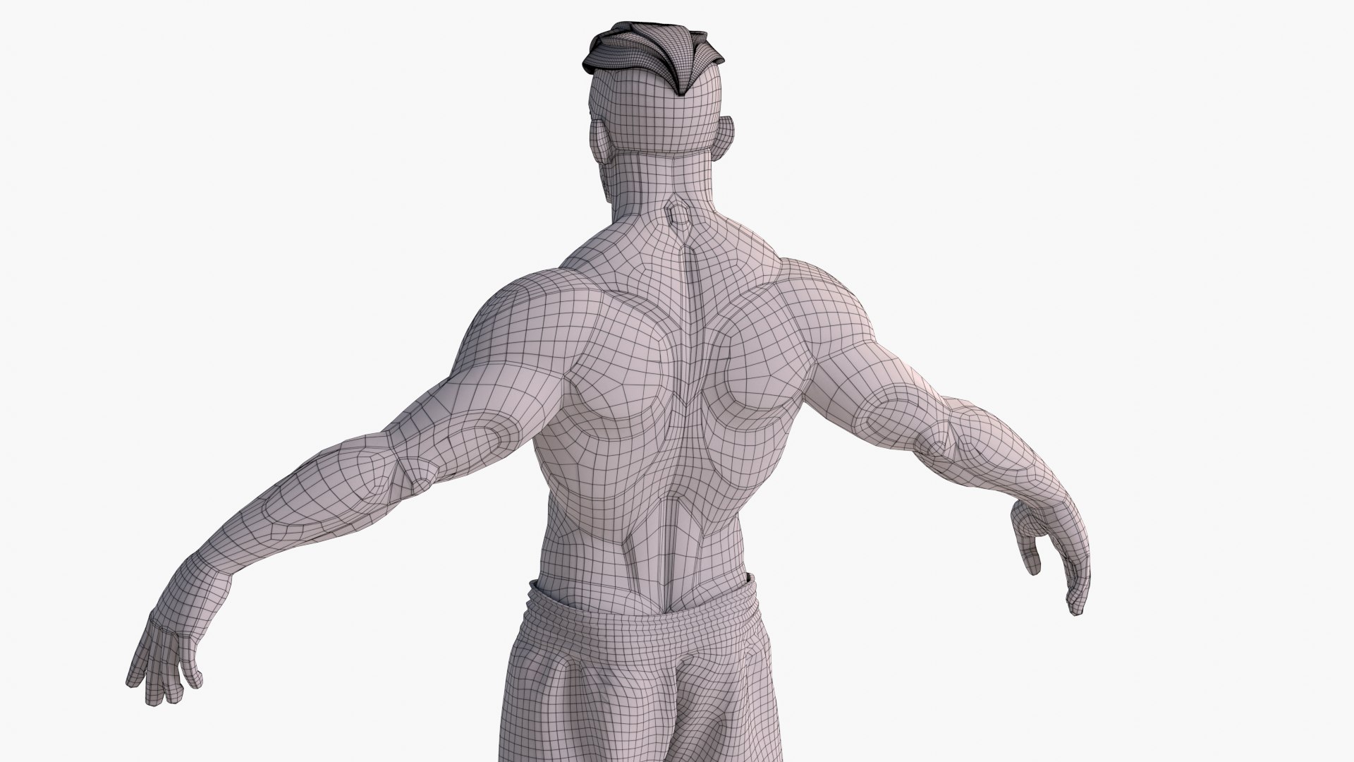 3D Stylized Human Male Muscular - TurboSquid 1959384