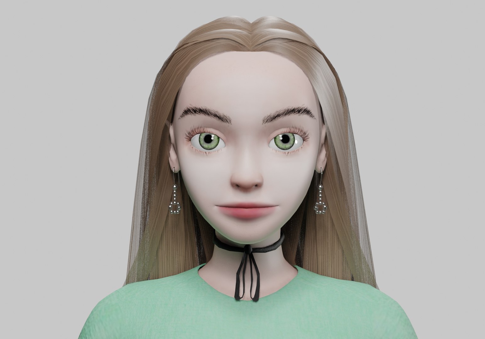 Pretty Cool Girl V33406 3D - TurboSquid 2263610