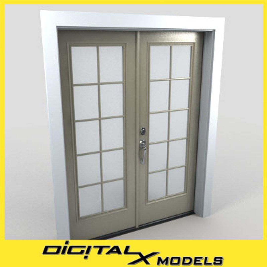 3d Model Residential Entry Door 29