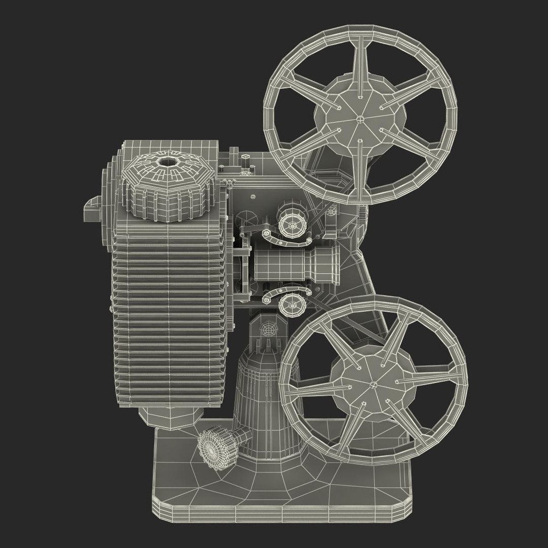 old movie projector revere 3d 3ds