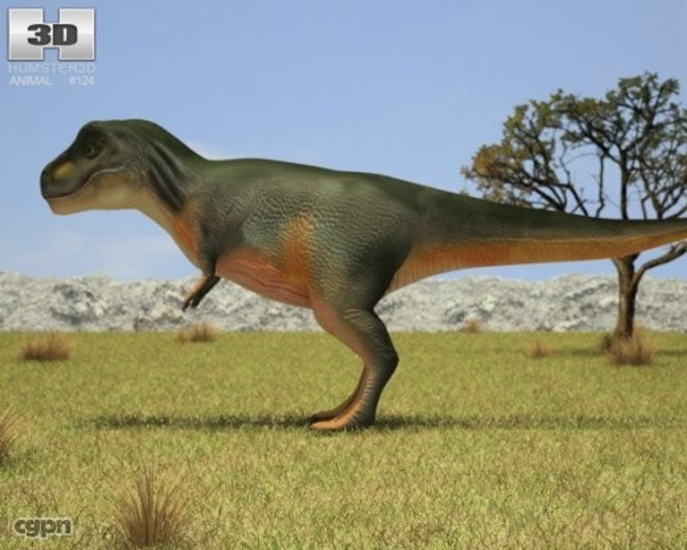 animals dinosaurs 3d model