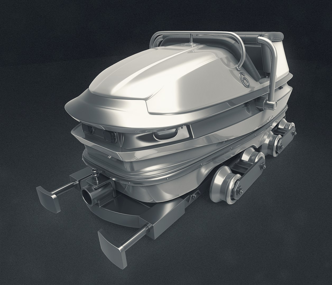 Roller Coaster Cart Train 3D Model - TurboSquid 1373204