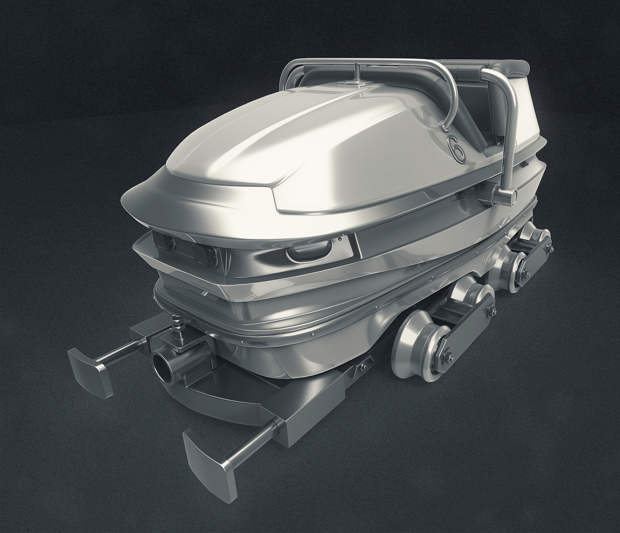 Roller coaster cart train 3D model - TurboSquid 1373204