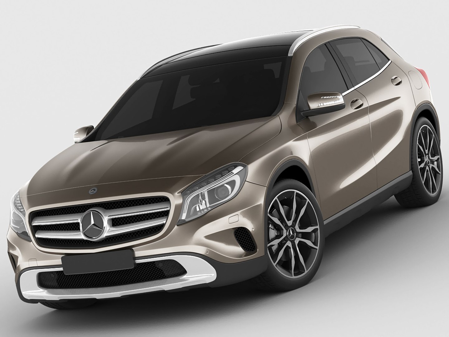 3d Model Mercedes Gla
