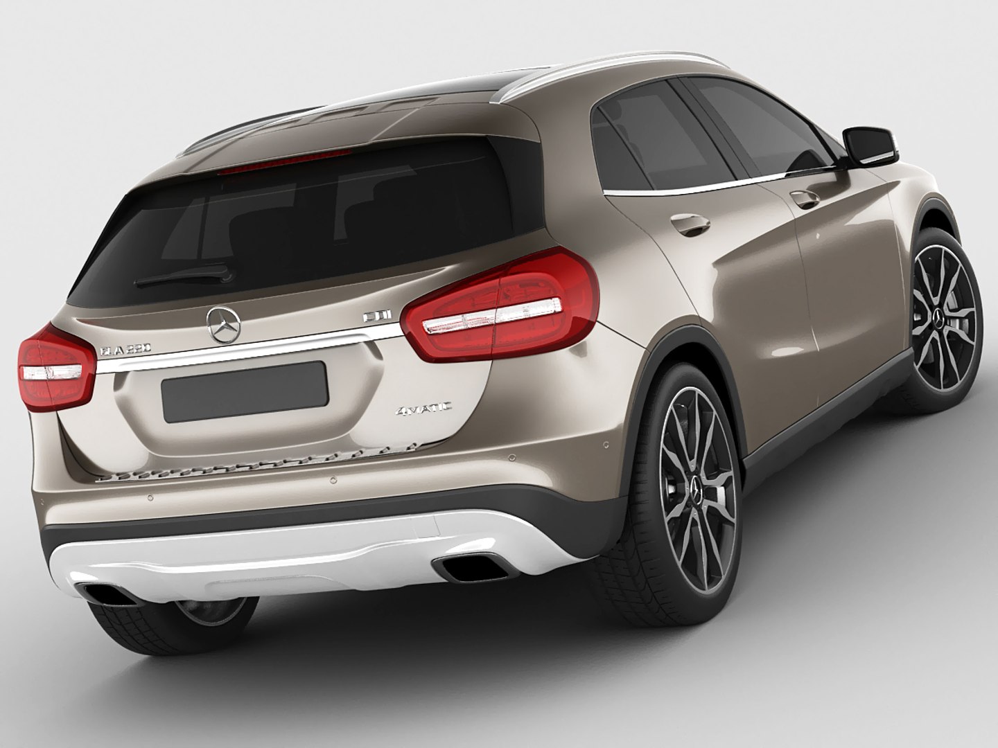 3d Model Mercedes Gla