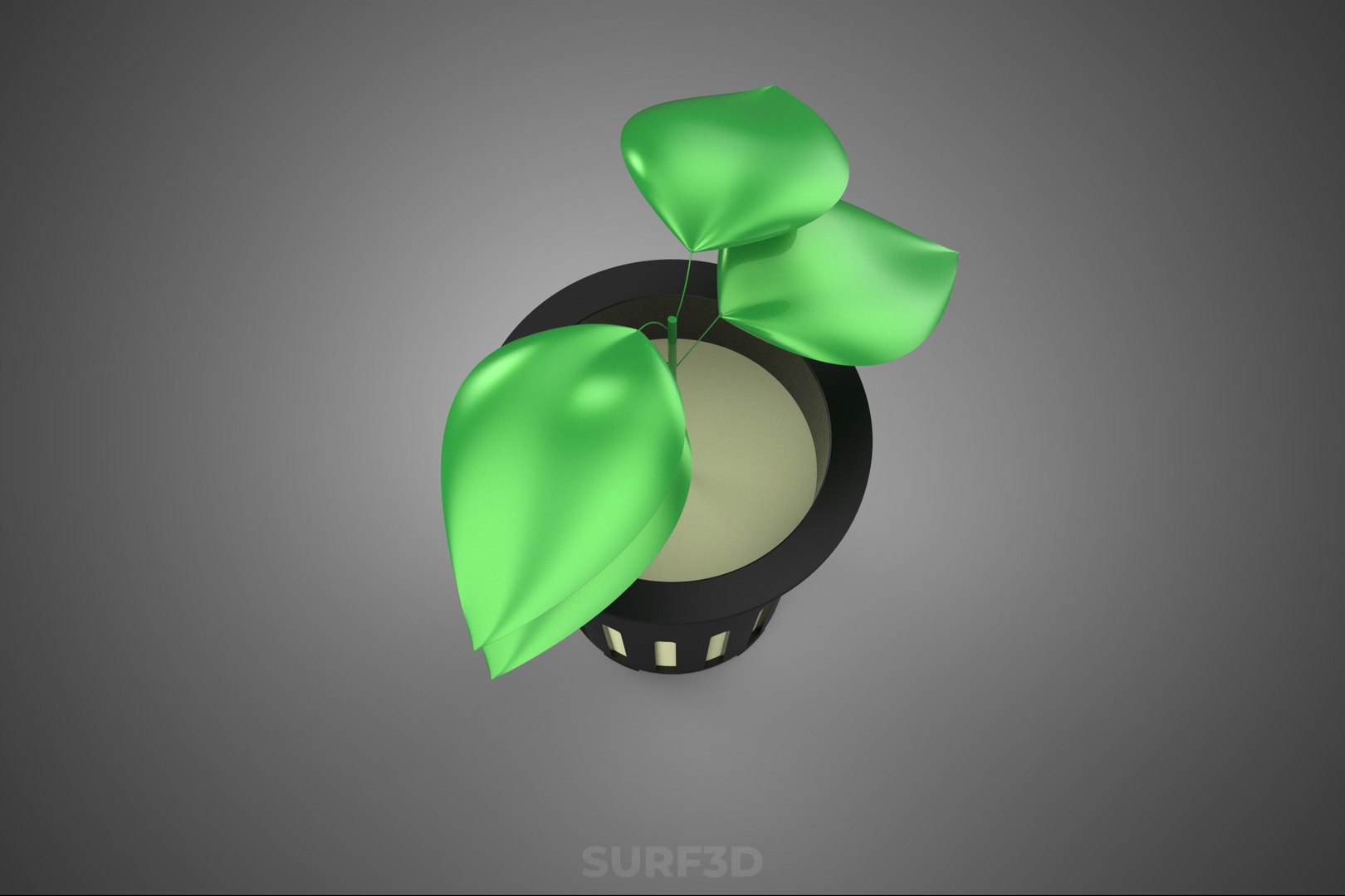 PLANT HYDROPONIC NET POT CUP MESH MEDIUM ROCKWOOL FOAM SPONGE PU 3D ...