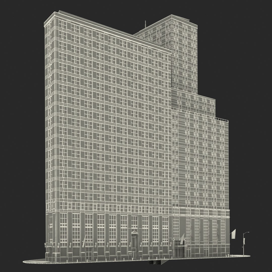 new york building 3d model