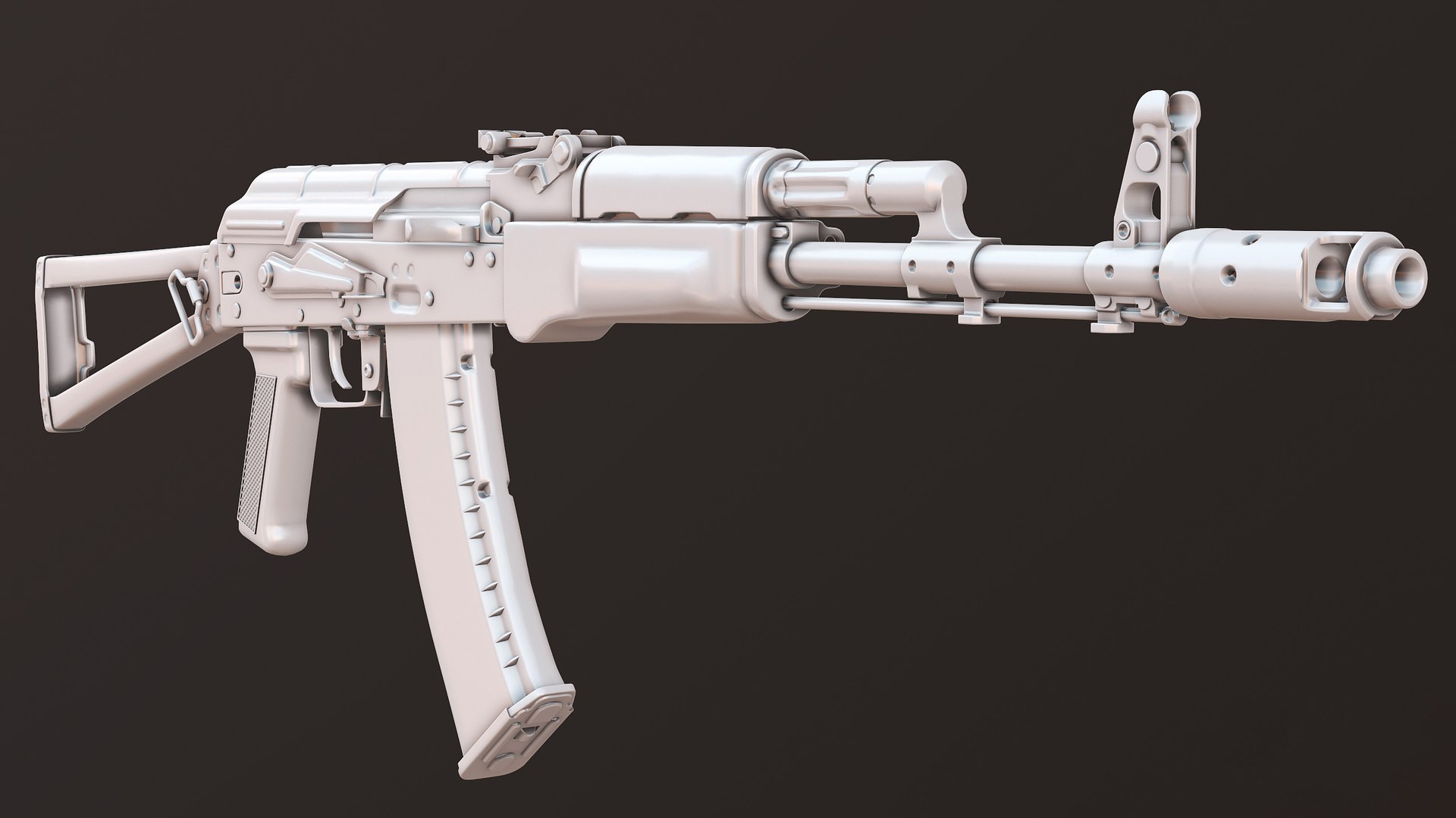 3D model AKS-74 - TurboSquid 1939400