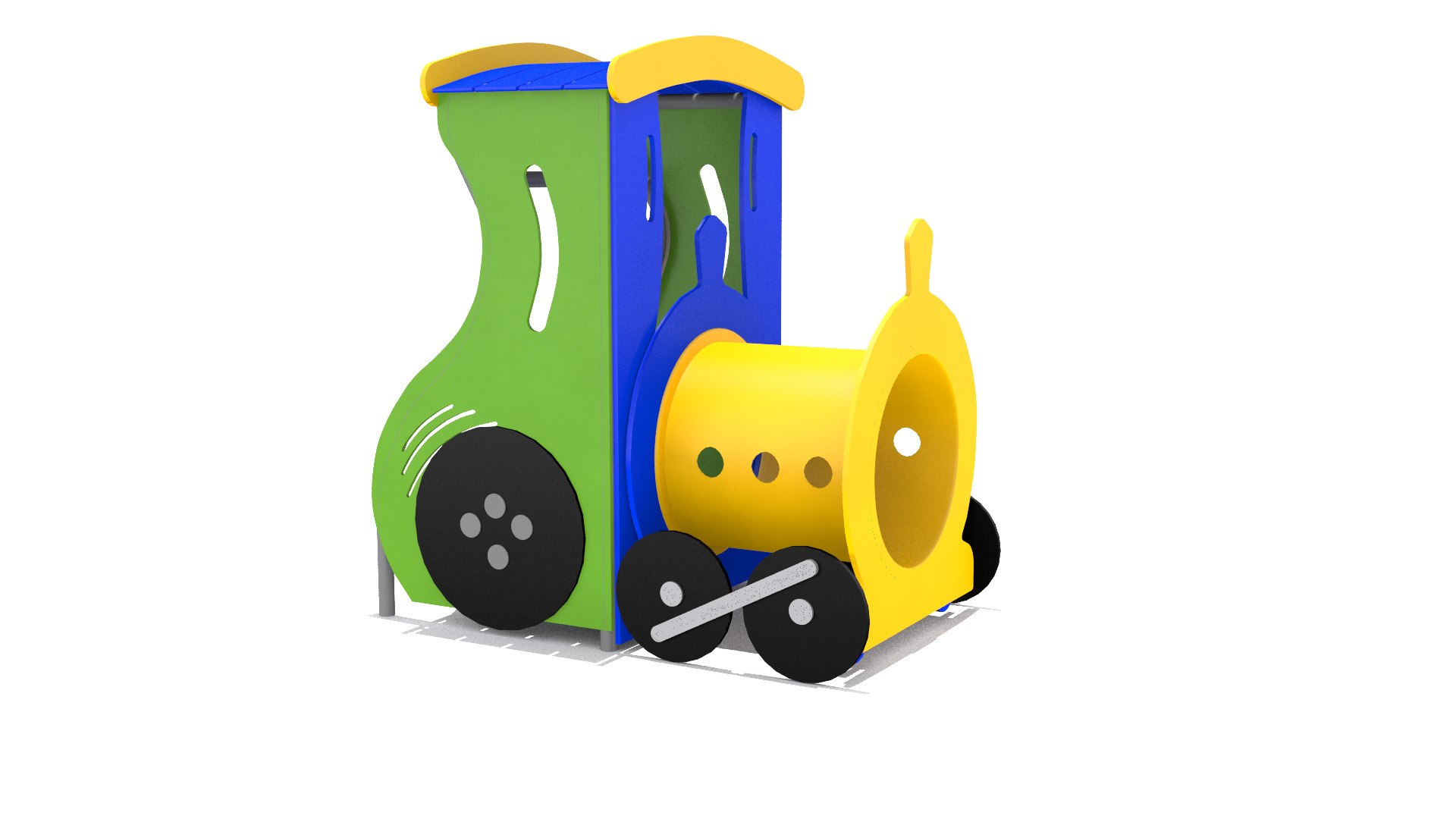 Play train playhouse 3D - TurboSquid 1697414
