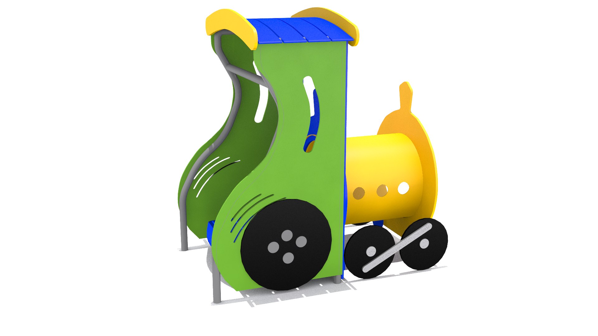 Play train playhouse 3D - TurboSquid 1697414