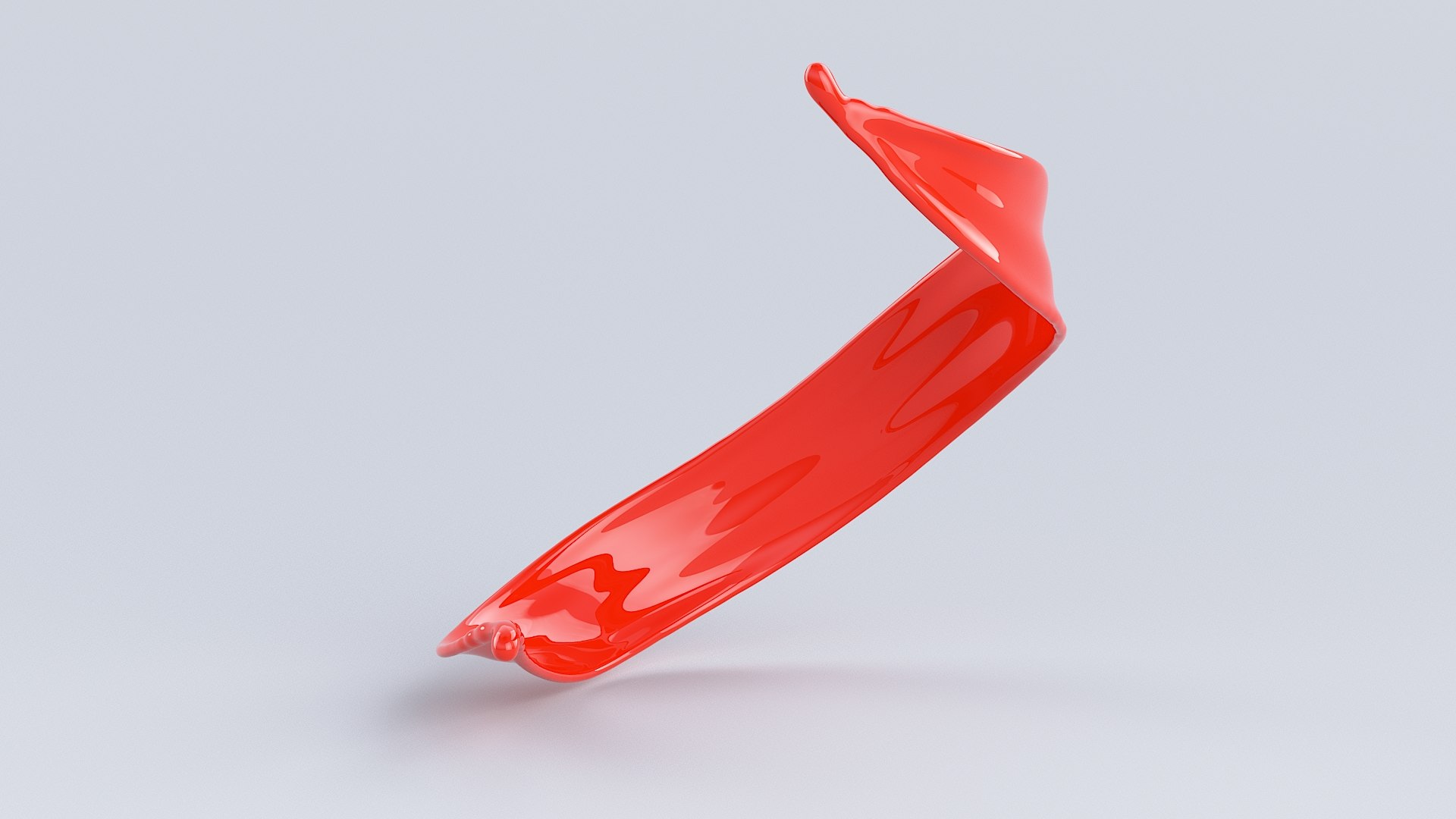 3D Elegant Curved Splash 04 - TurboSquid 2033099