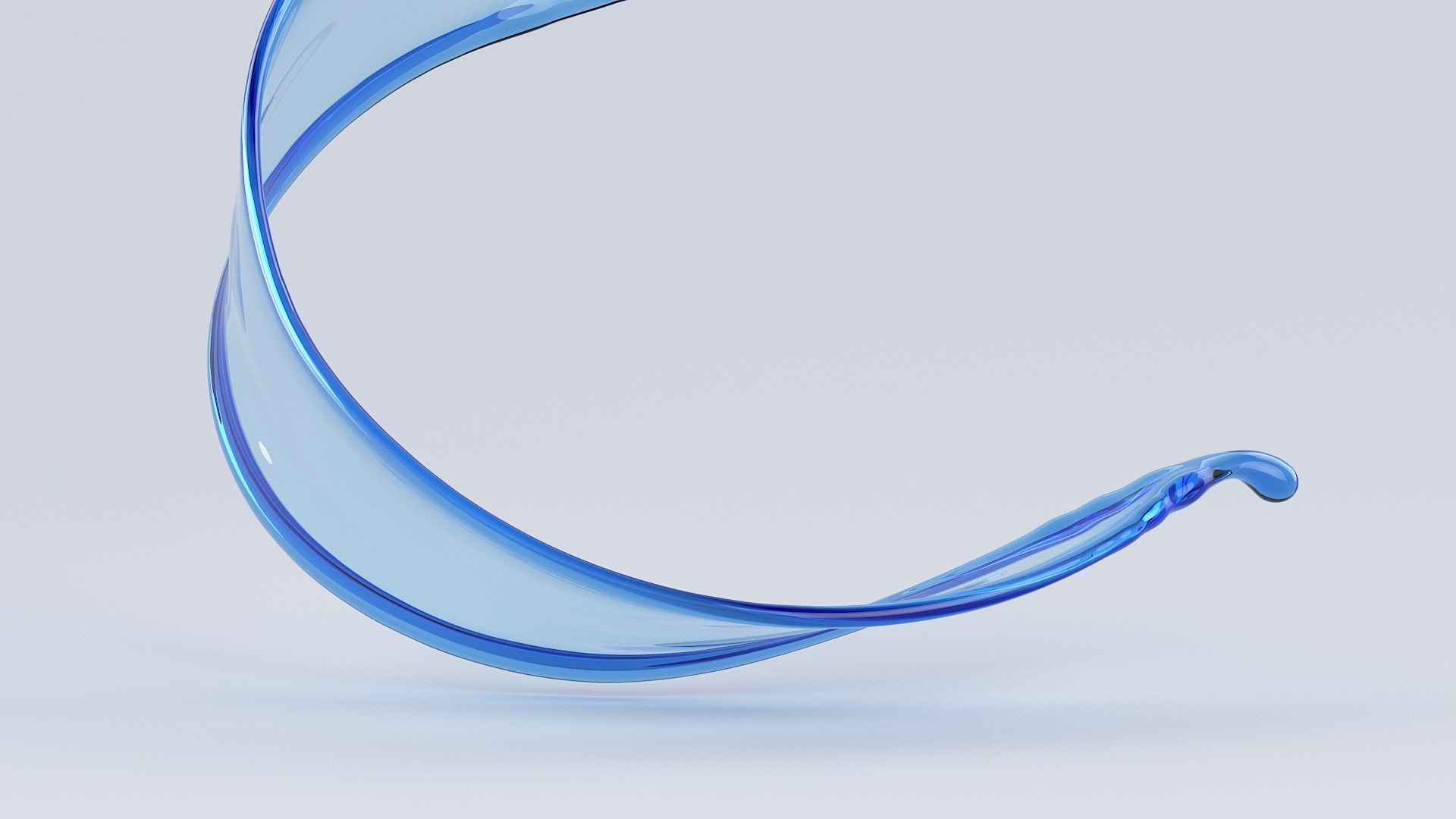 3D Elegant Curved Splash 04 - TurboSquid 2033099