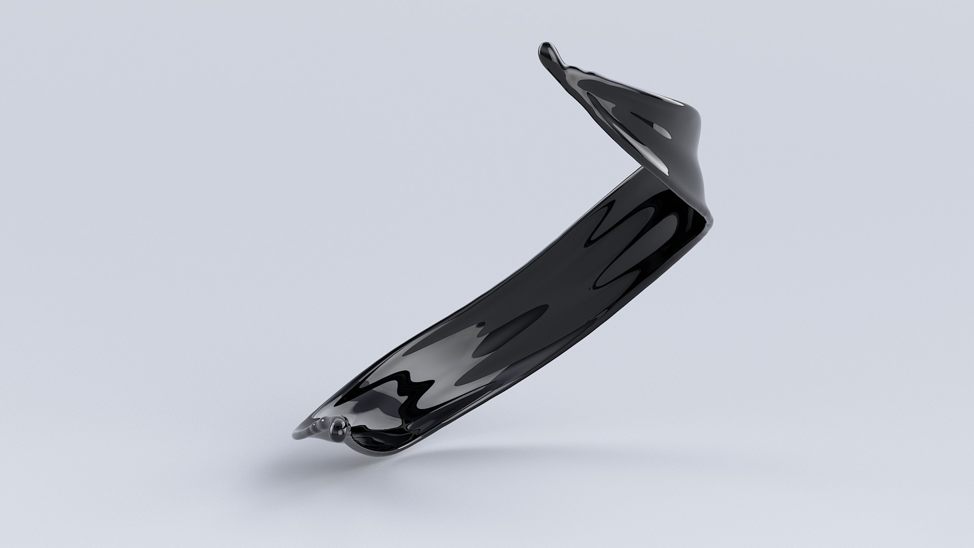 3D Elegant Curved Splash 04 - TurboSquid 2033099