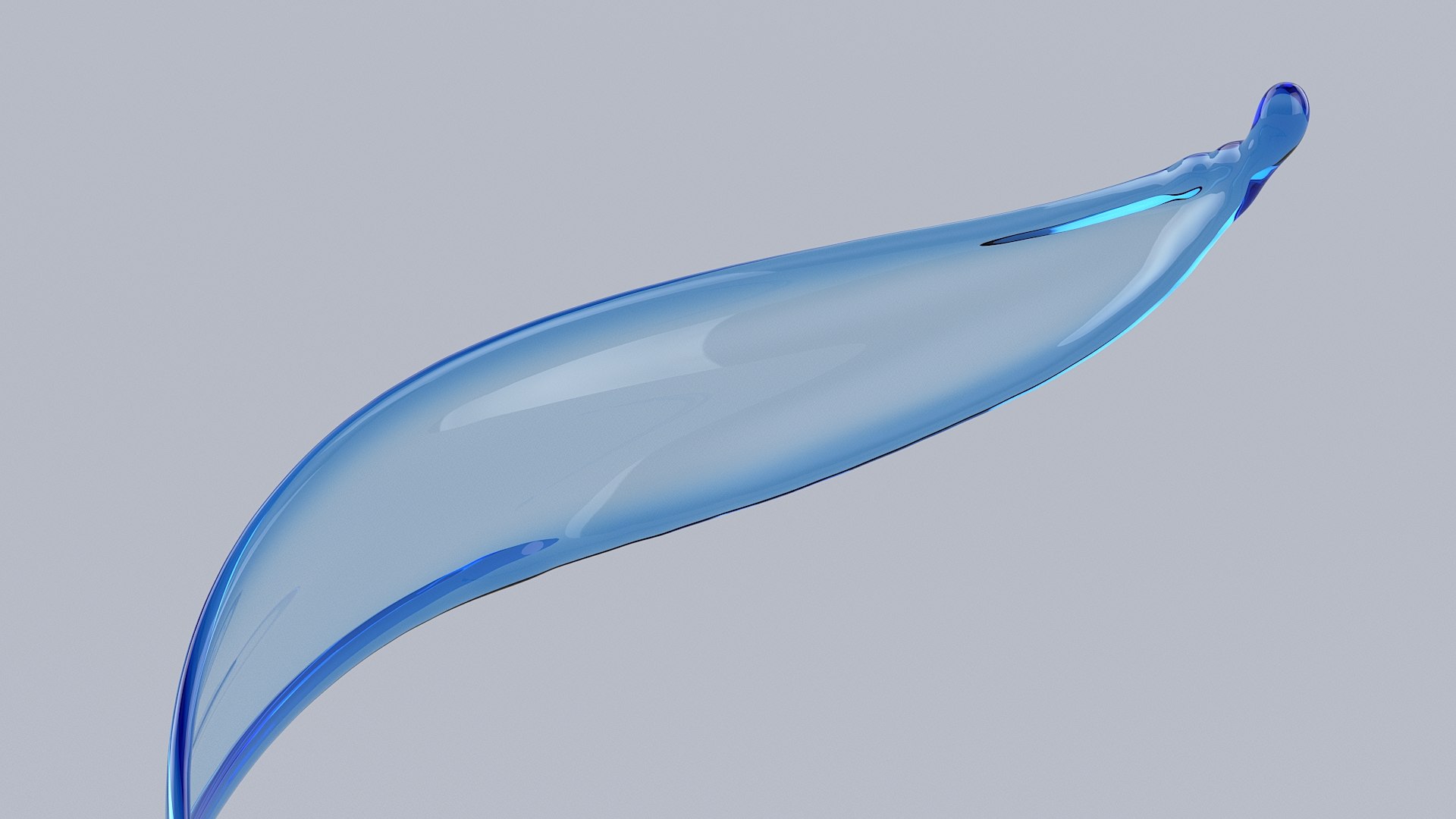 3D Elegant Curved Splash 04 - TurboSquid 2033099