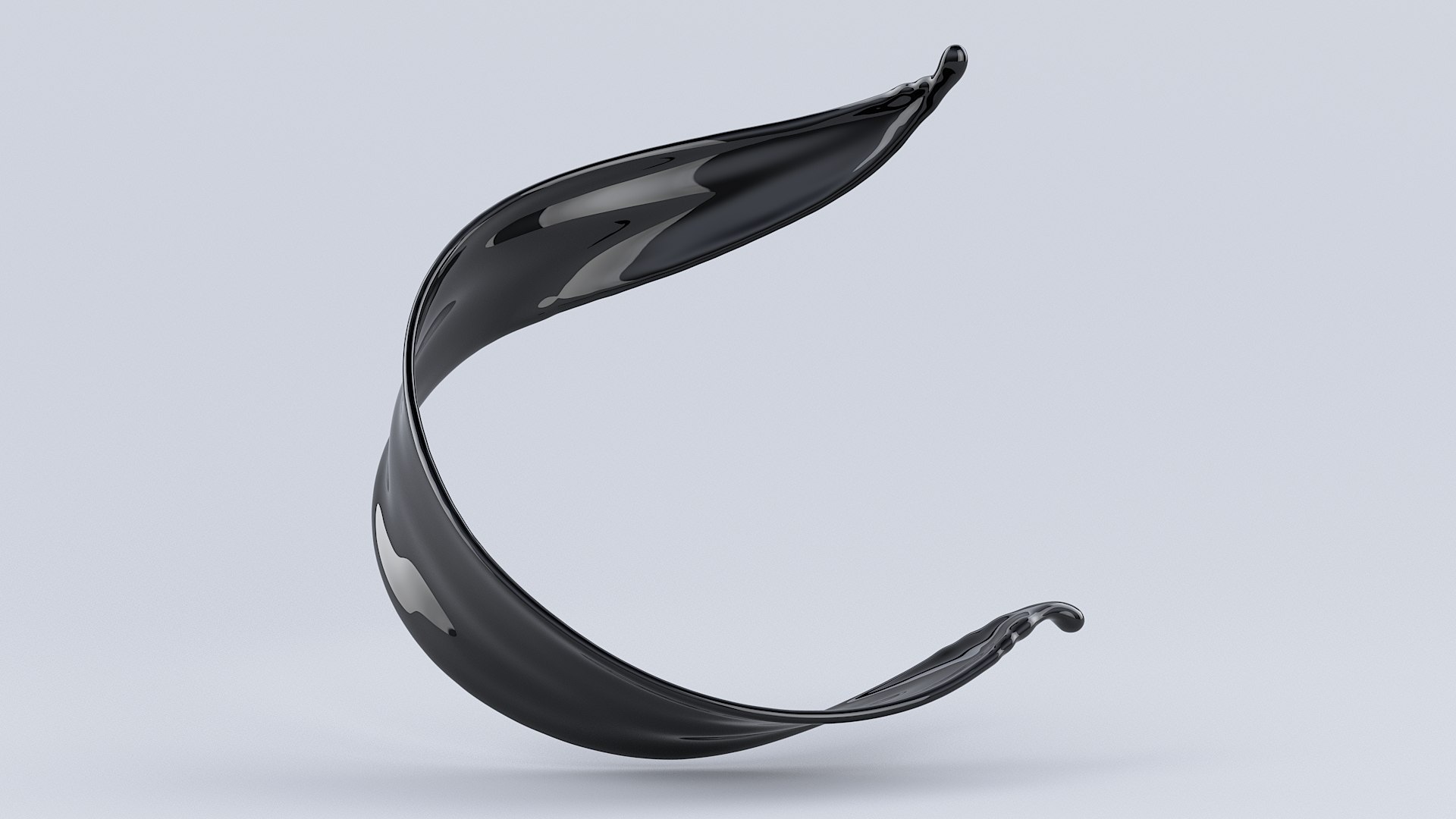 3D Elegant Curved Splash 04 - TurboSquid 2033099