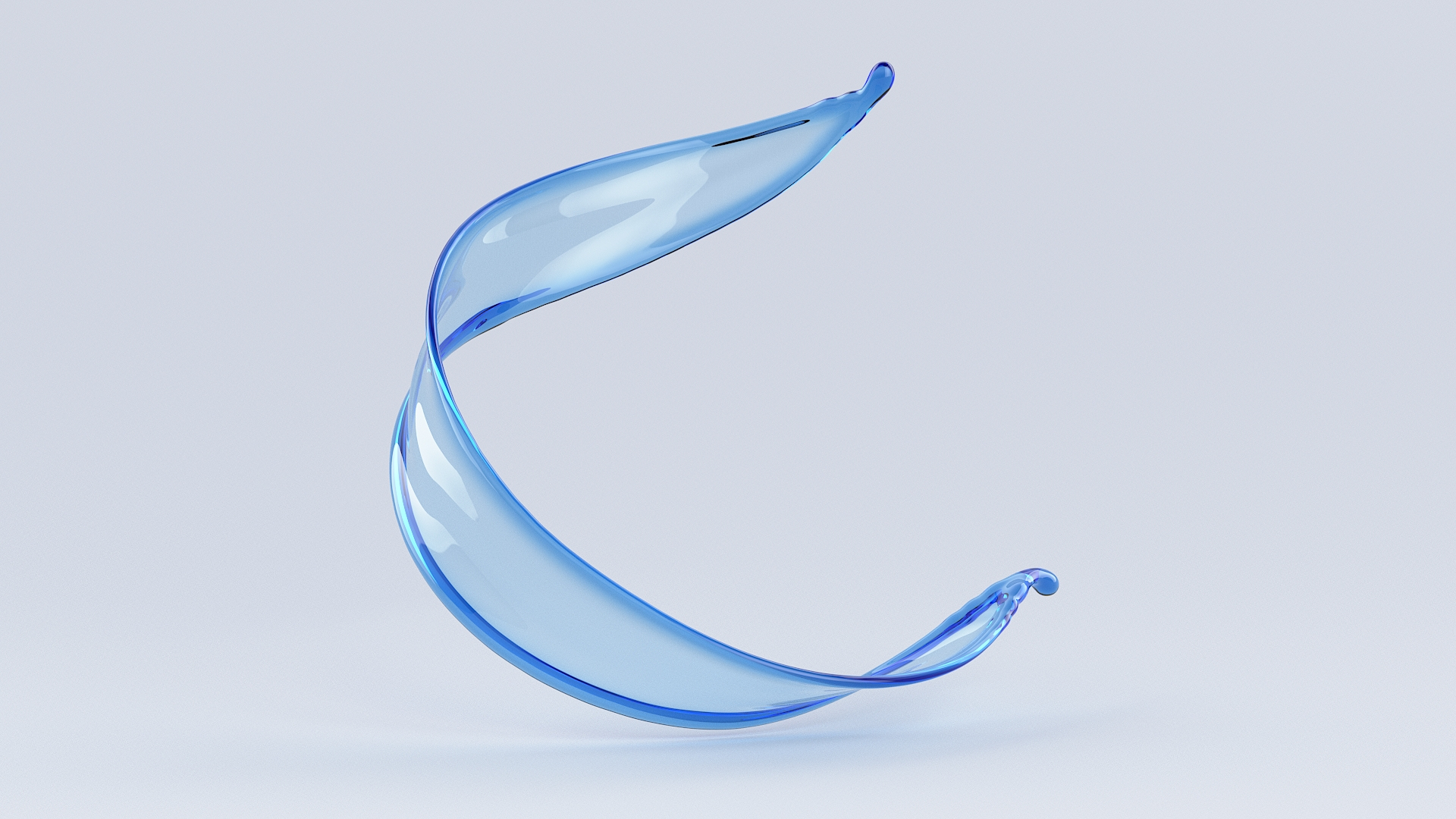3D Elegant Curved Splash 04 - TurboSquid 2033099