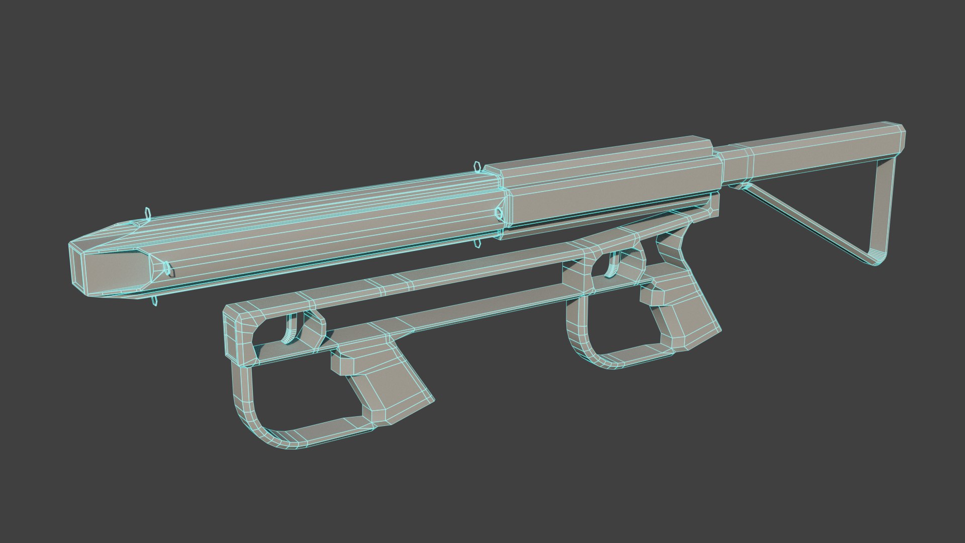 Concept Particle Rifle Gun 3D Model - TurboSquid 1573363