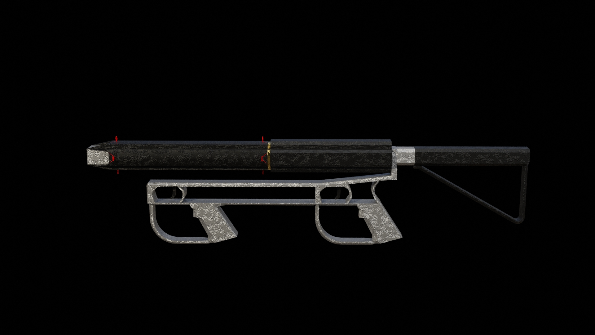 Concept Particle Rifle Gun 3D Model - TurboSquid 1573363