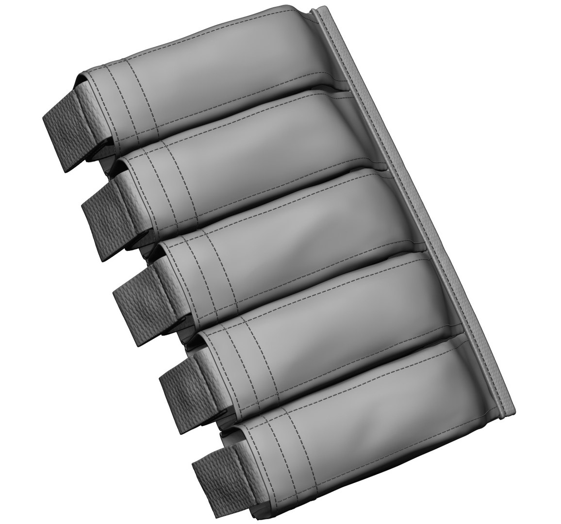 3D grenade vog pouches - TurboSquid 1257923