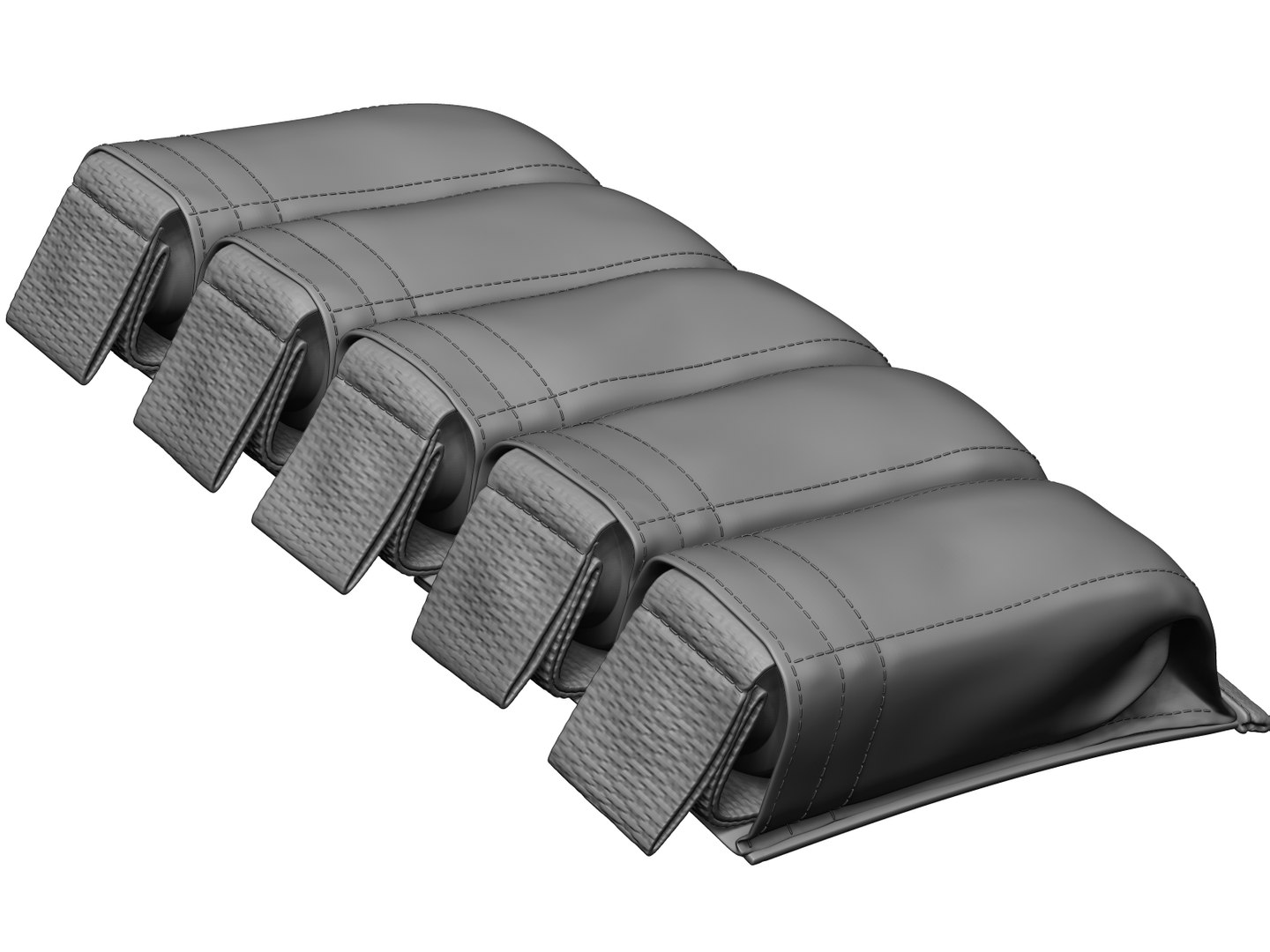 3D grenade vog pouches - TurboSquid 1257923