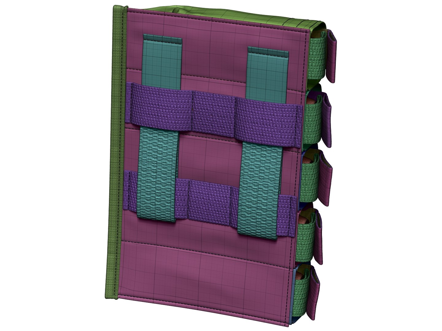 3D grenade vog pouches - TurboSquid 1257923