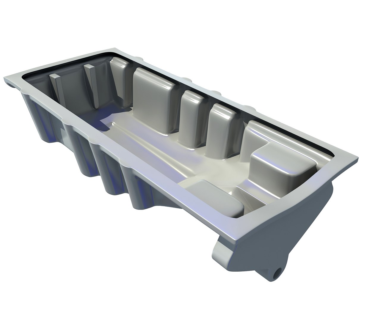 Engine oil sump 3D - TurboSquid 1174629