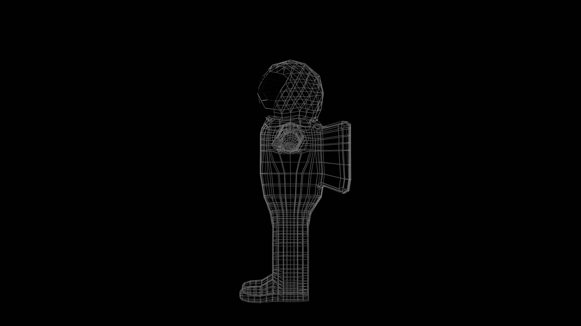 Low-poly Astronaut Character Model - TurboSquid 1441960