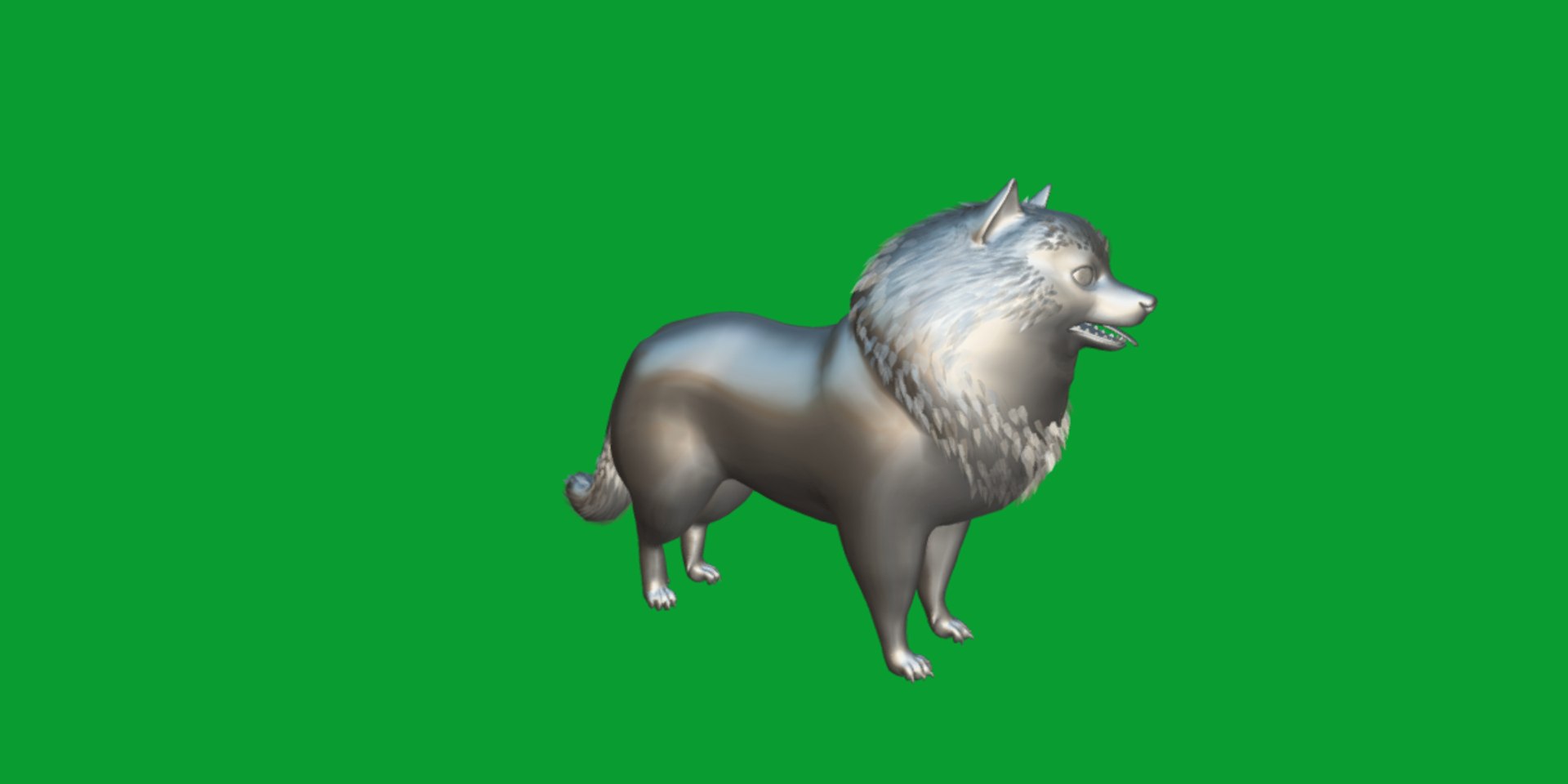 3D Model German Spitz Mittel Dog - TurboSquid 2398731