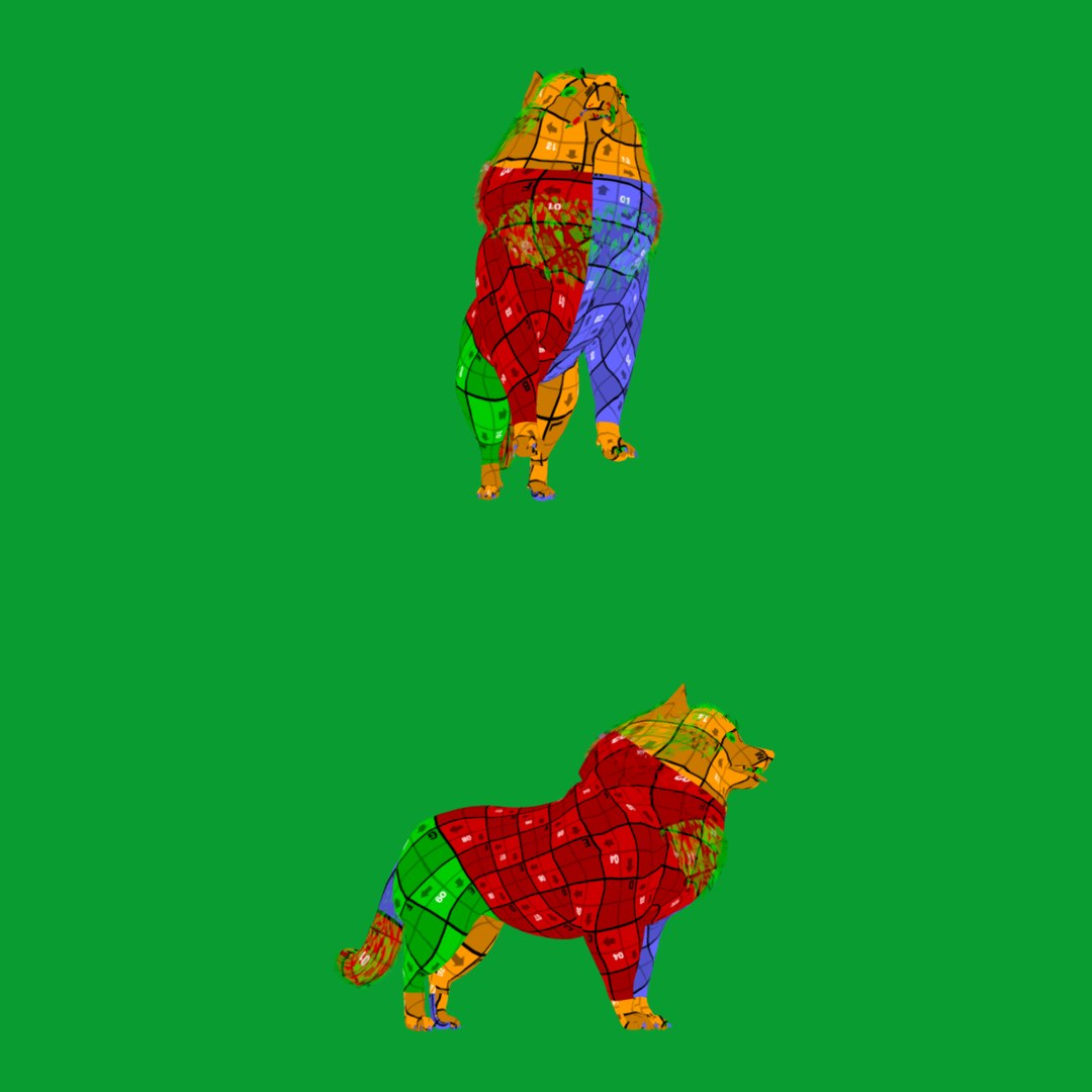 3D Model German Spitz Mittel Dog - TurboSquid 2398731