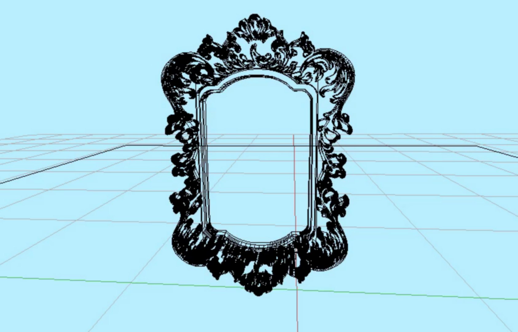 Free Ayna Mirror Wall Mirror 3D Model - TurboSquid 1854021