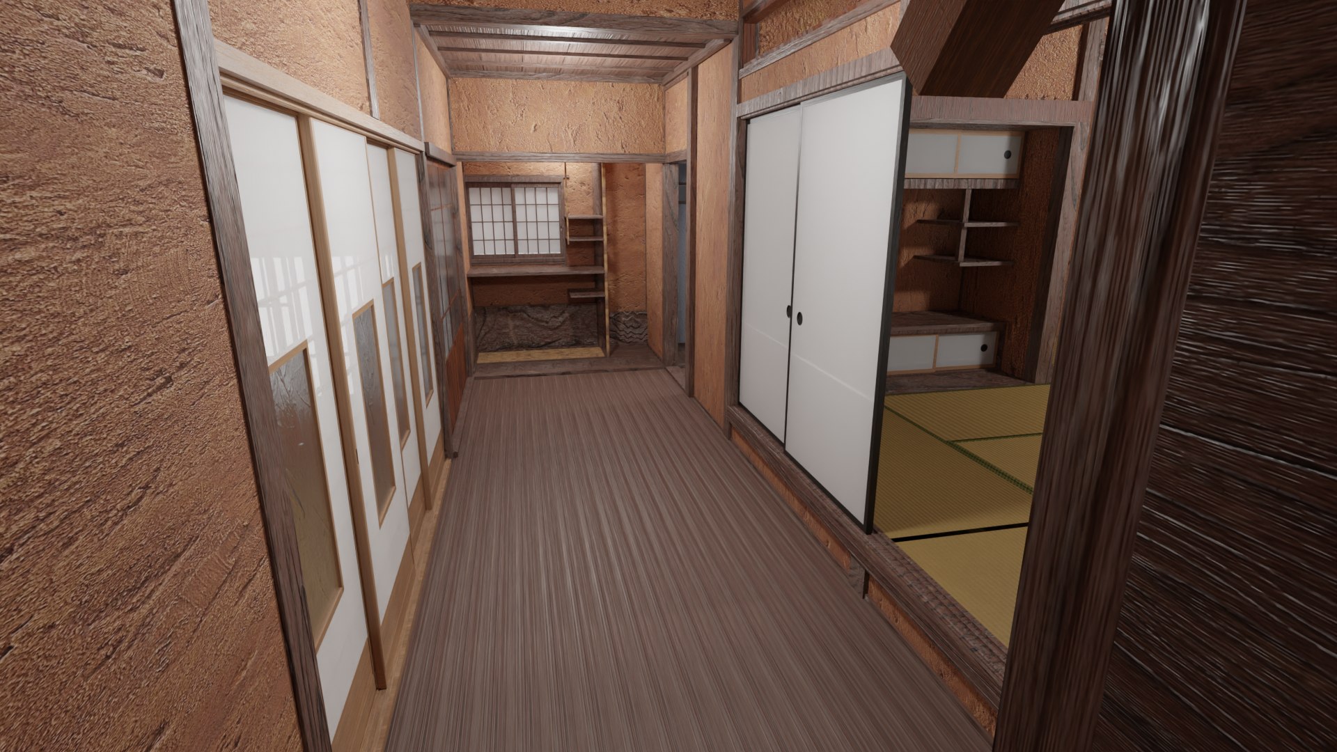 Kagyu-an Japanese Famous Writer Kouda Rohan House 3D Model - TurboSquid ...