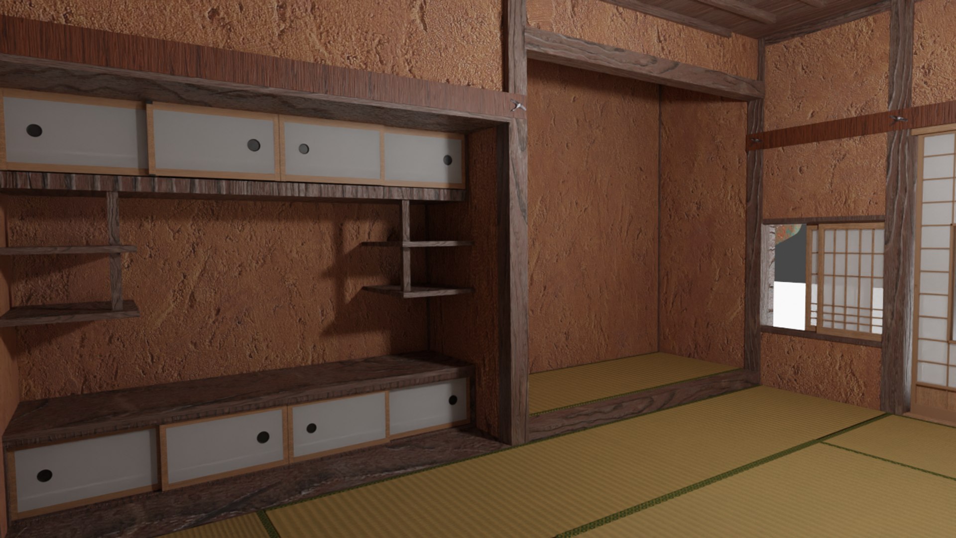 Kagyu-an Japanese Famous Writer Kouda Rohan House 3D Model - TurboSquid ...