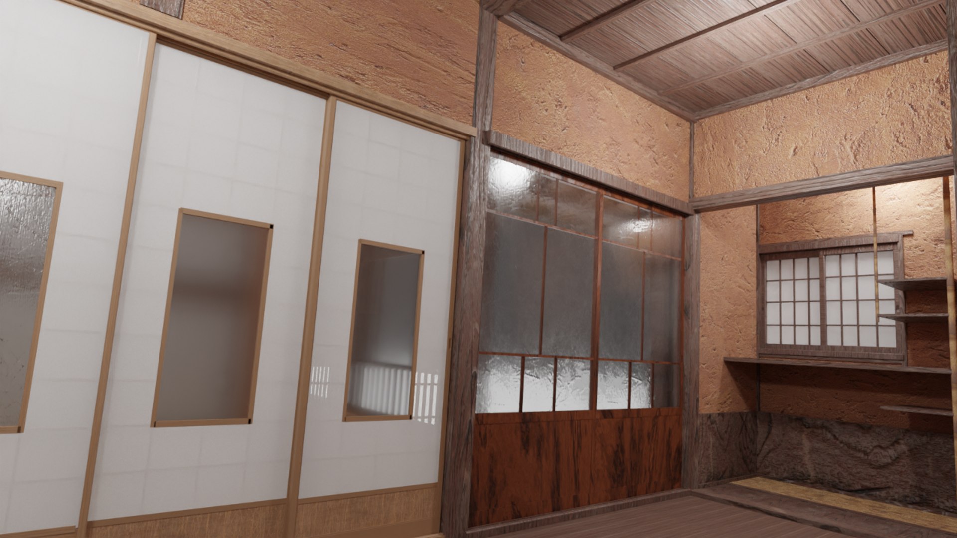 Kagyu-an Japanese Famous Writer Kouda Rohan House 3D Model - TurboSquid ...