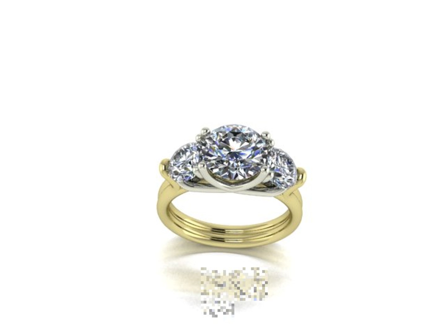 weding rings 3d model