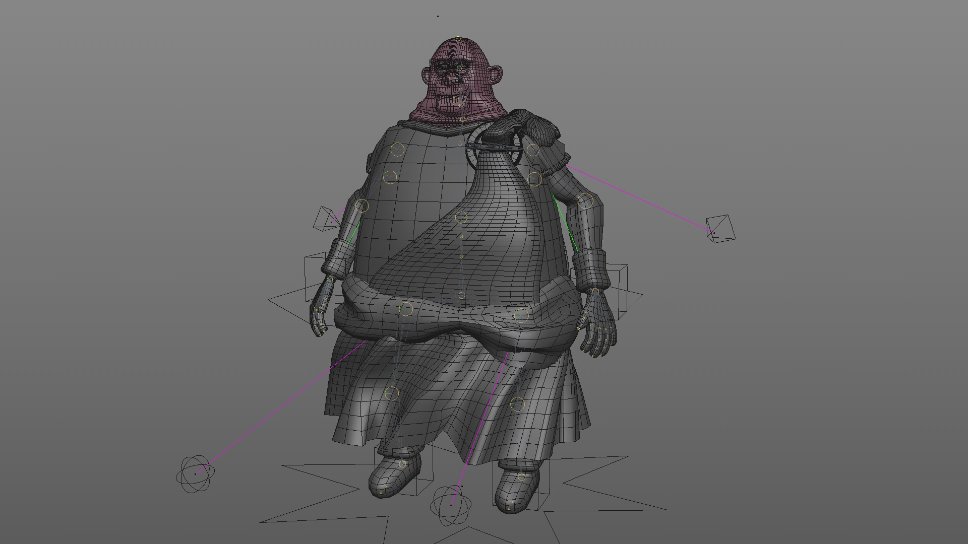Rigged Cartoon Ghanaian King 3D Model - TurboSquid 1615349
