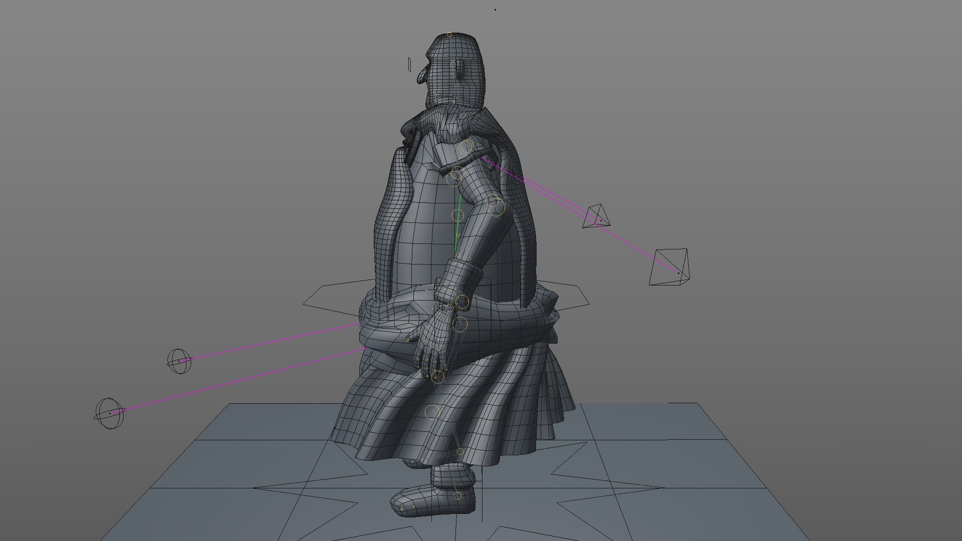 Rigged Cartoon Ghanaian King 3D Model - TurboSquid 1615349