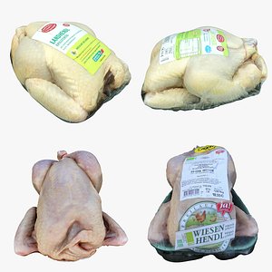 3D packed chicken model - TurboSquid 1365681