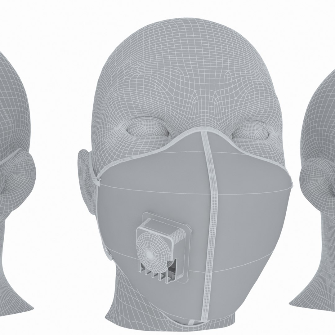 3D protective mask - TurboSquid 1517468