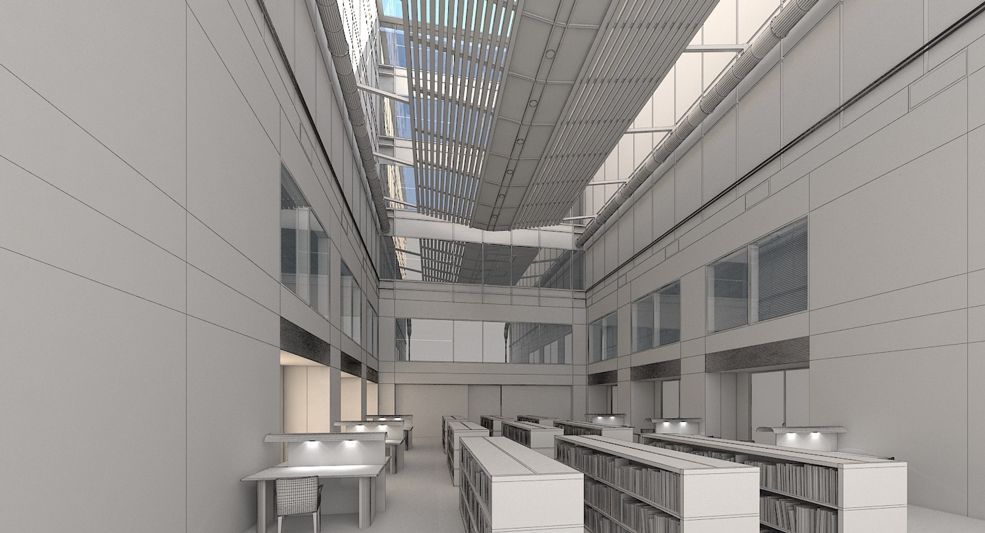 3D Realistic Library - TurboSquid 1244341