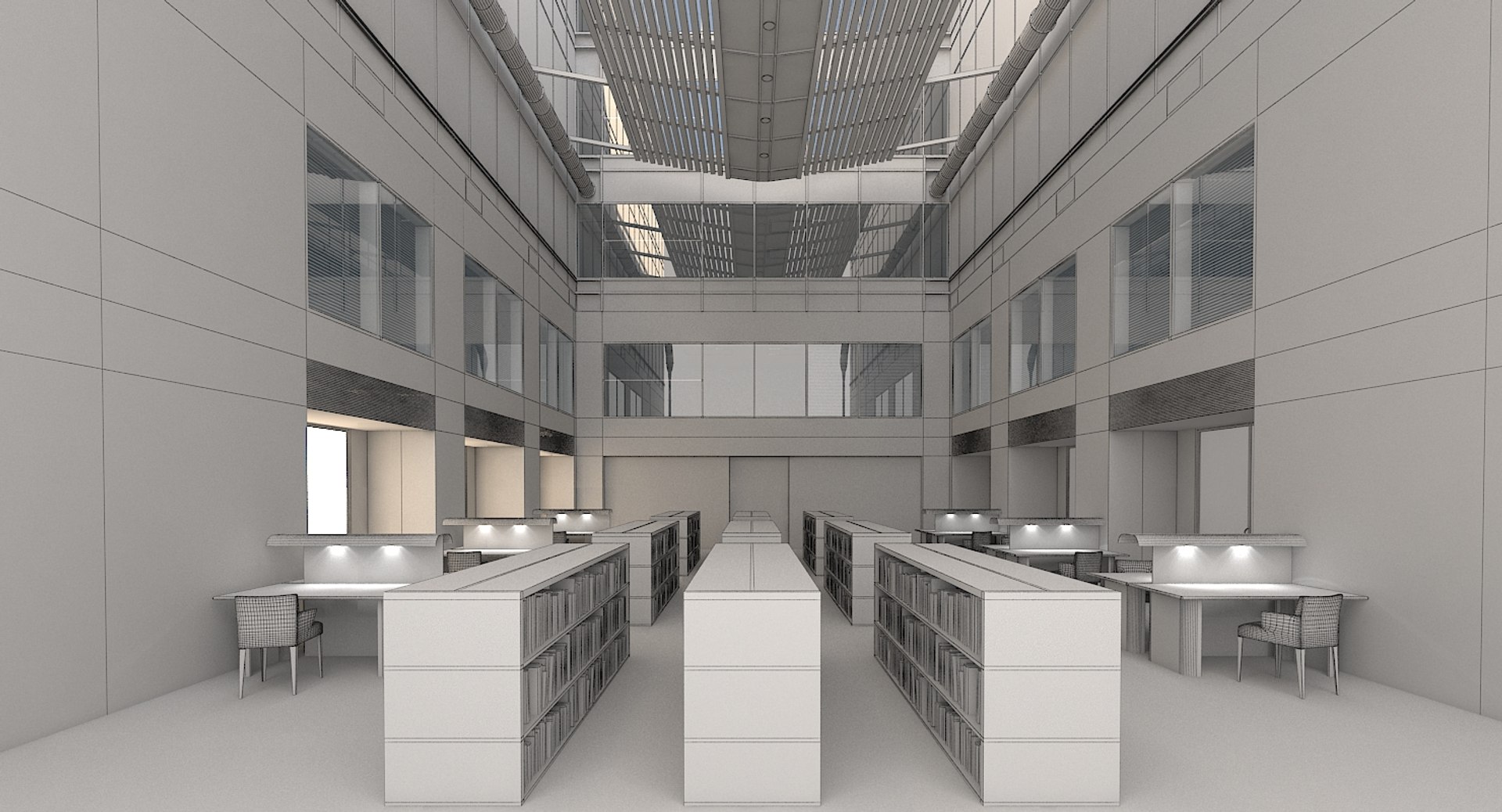 3D Realistic Library - TurboSquid 1244341