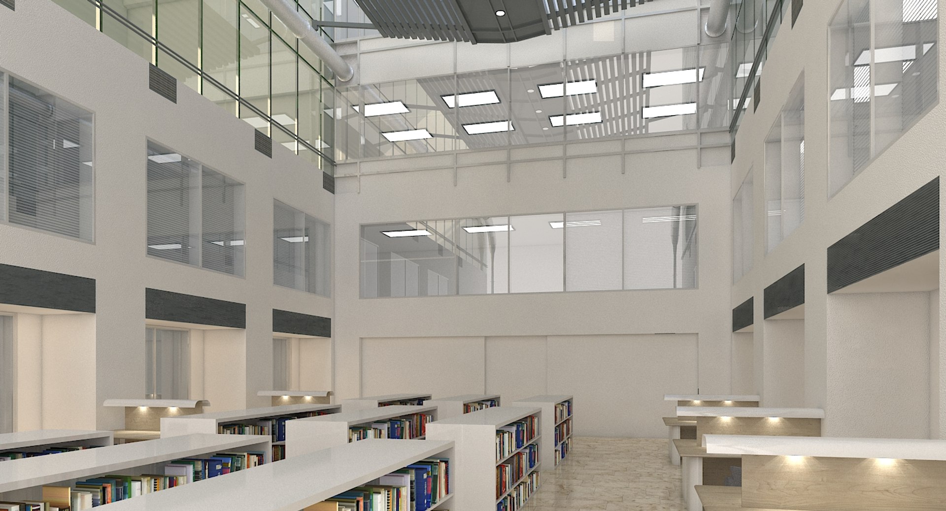 3D Realistic Library - TurboSquid 1244341