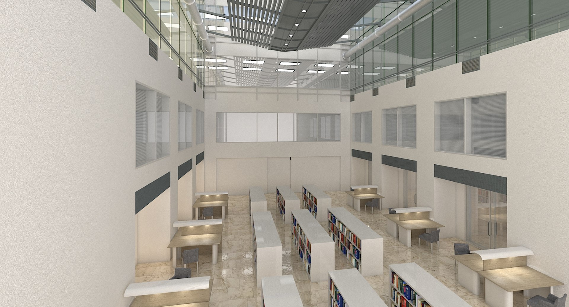 3D Realistic Library - TurboSquid 1244341