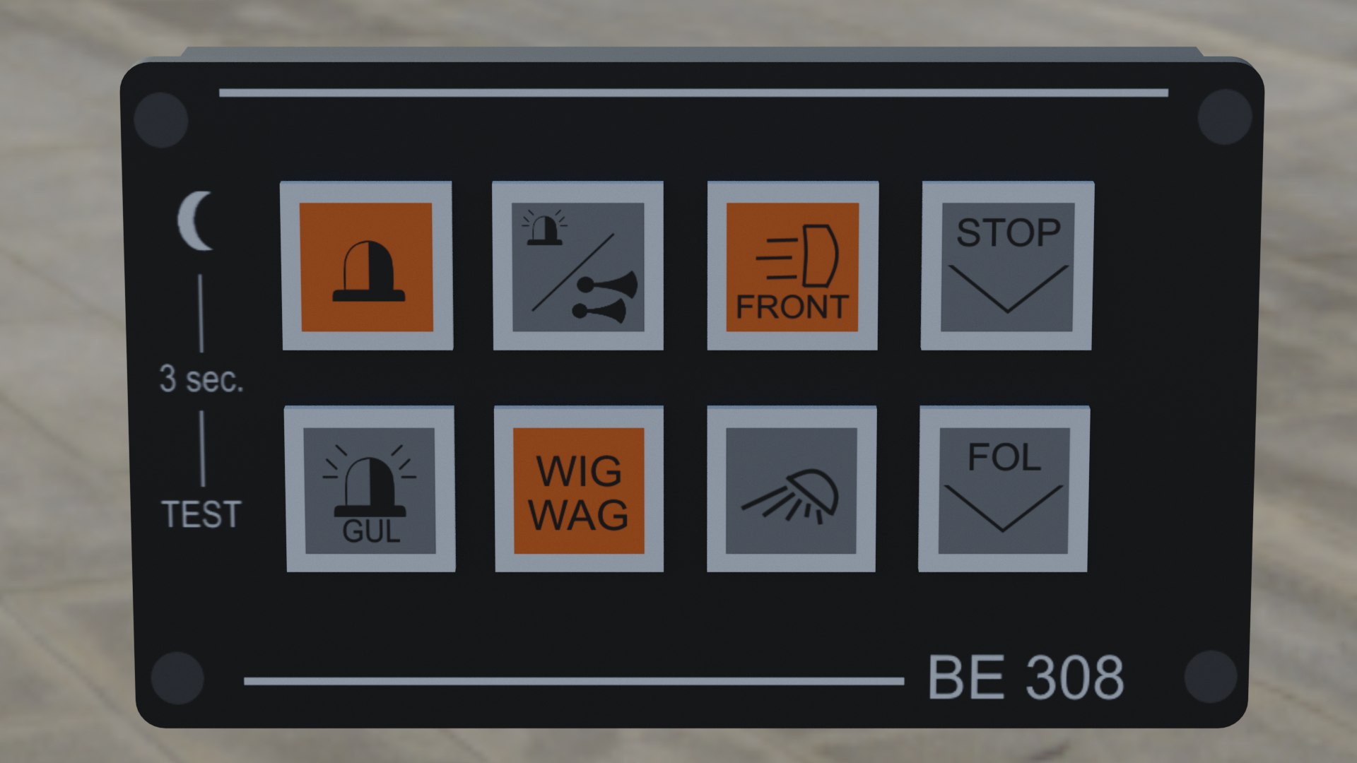 3D Model Haensch BE308 - TurboSquid 1958568