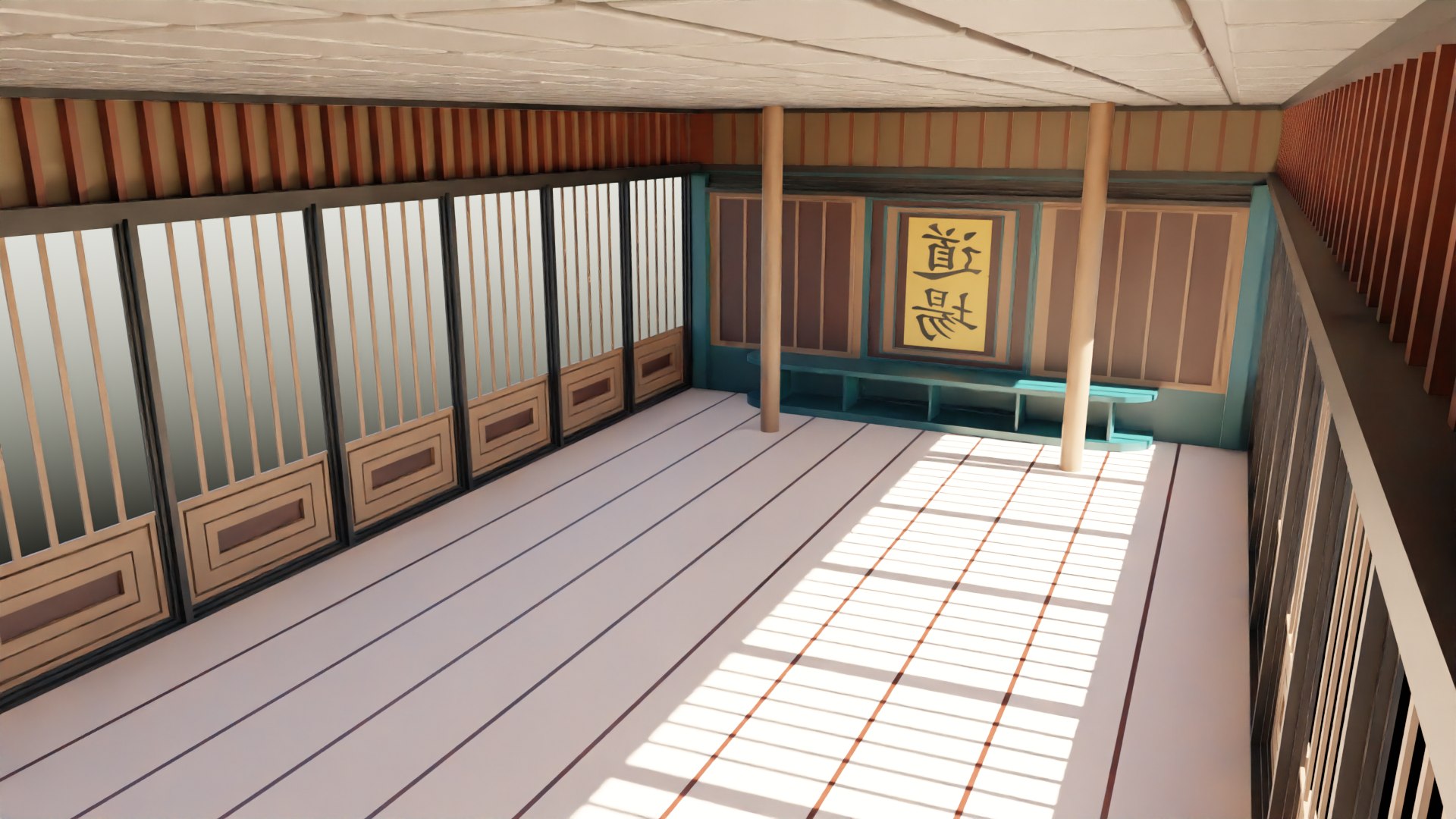 3D model Dojo Hall - TurboSquid 2157964