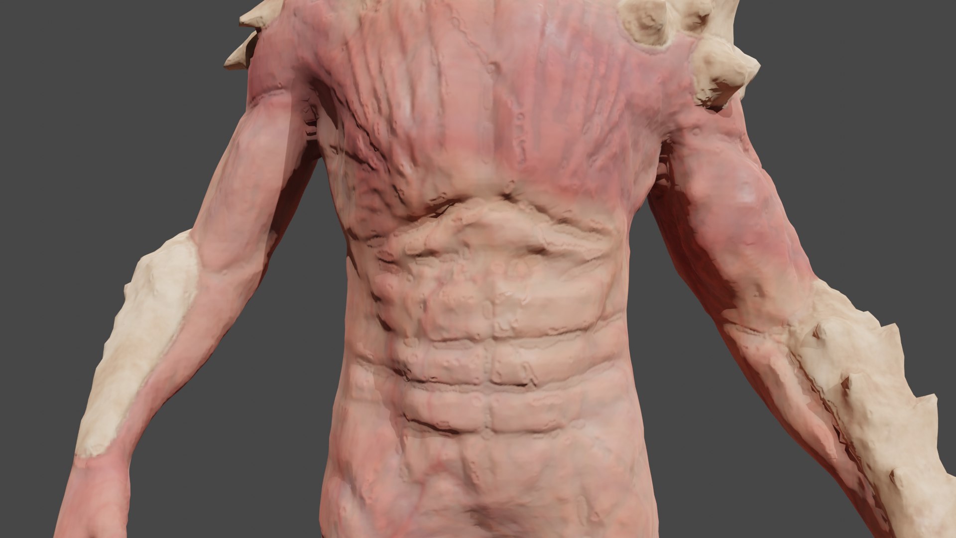 Fleshy Monster 3D Model - TurboSquid 2072745