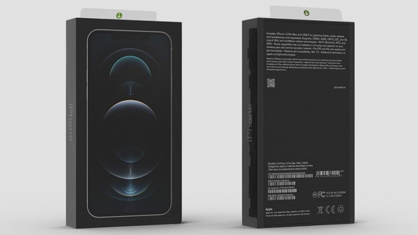 Iphone 12 pro box 3D model - TurboSquid 1693717