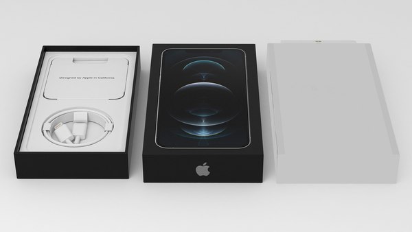 Iphone 12 pro box 3D model - TurboSquid 1693717
