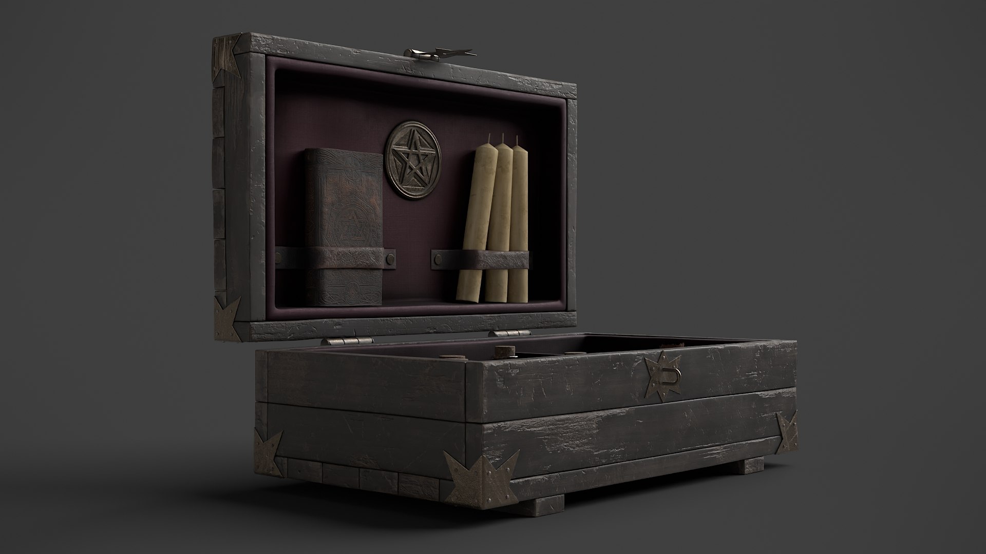 Witchs Box 3D Model - TurboSquid 1801165