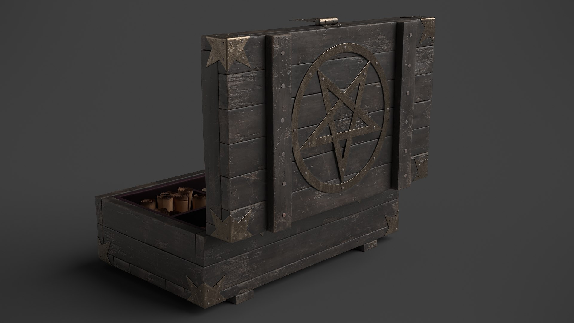 Witchs Box 3D Model - TurboSquid 1801165