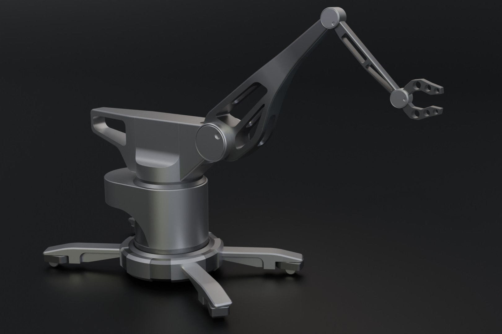 Robotic Claw Arm Industrial Design Model - TurboSquid 2201189